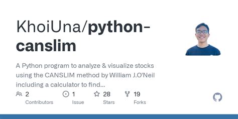 GitHub KhoiUna Python Canslim A Python Program To Analyze