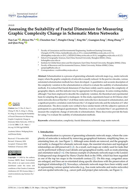 Pdf Assessing The Suitability Of Fractal Dimension For Measuring