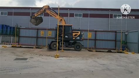 굴착기기능사 실기굴착작업 Youtube