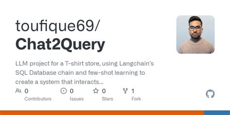 md toufique hasan on linkedin github toufique69 chat2query llm