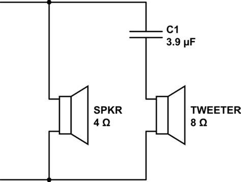 Speaker Crossover Capacitor Chart - Ponasa