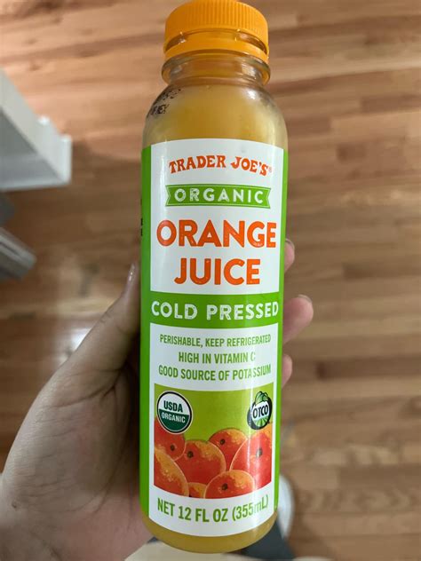 Cold Pressed Orange Juice Doesnt Taste The Same Rtraderjoes