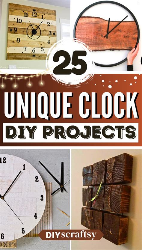 25 Diy Clock Projects For Any Wall Diyscraftsy