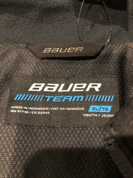 New Youth Xl Bauer Training Jacket Sidelineswap Buy And Sell On