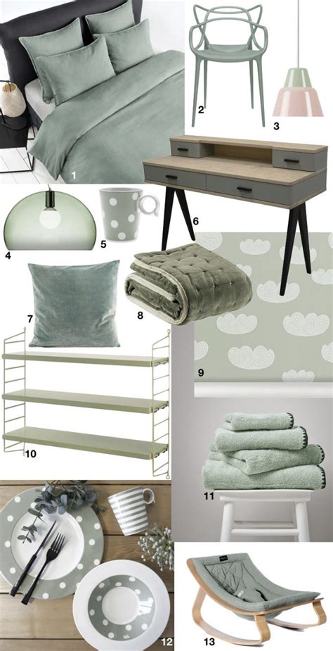 Nuance de vert Blog déco ClemAroundTheCorner