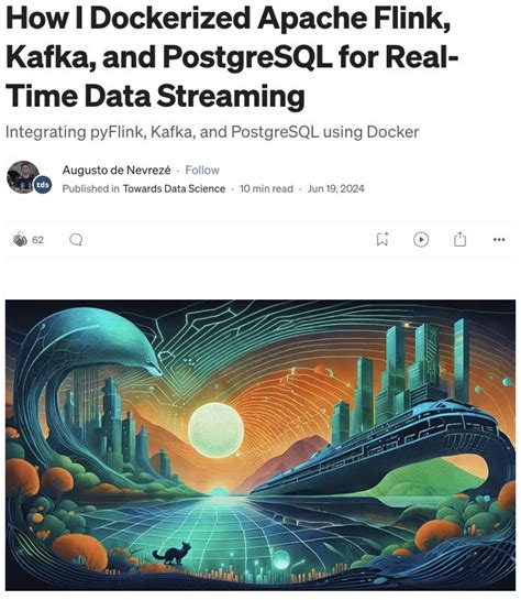 Mikayla H On Linkedin Pyflink Flink Apacheflink Kafka Postgresql Docker Streamingdata