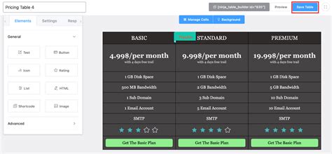 5 Simple Steps To Design And Customize Your Pricing Table
