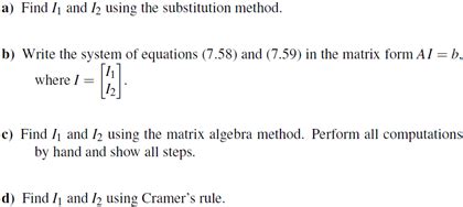 Solved Consider The Two Loop Circuit Shown In Fig P I The Chegg