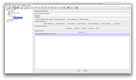 Simple 5 Users Test Using Jmeter Sampler