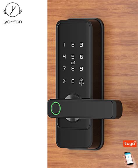 Wifi Digital Door Lock Yfbf Cs1 Zinc Alloy Single Latch Ttlock App Password Handle Wireless