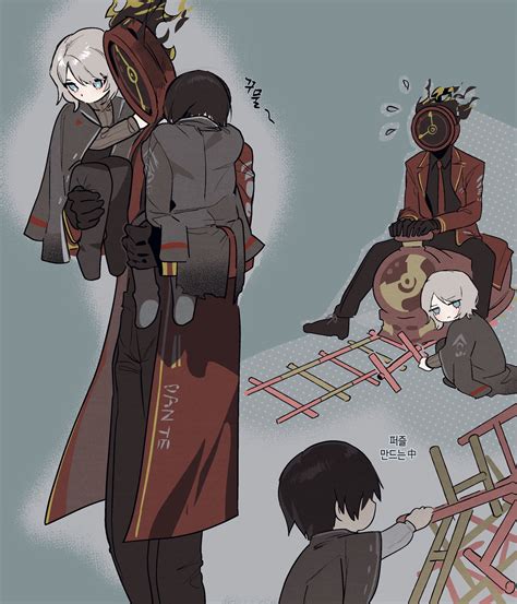 Yi Sang Faust And Dante Project Moon And 1 More Drawn By Gapamopa