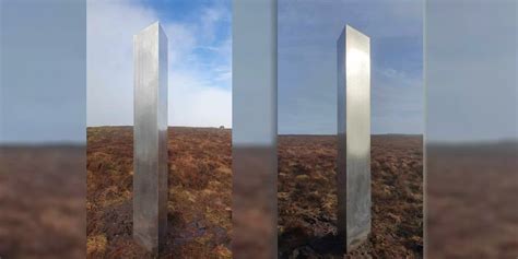 Mysterious Massive Steel Monolith Pops Up In Wales The Liberty Daily