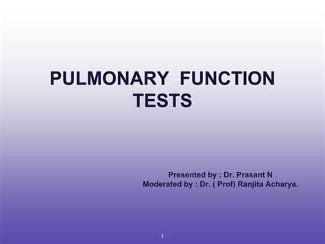 Bed Side Pulmonary Function Tests 7 Pptx