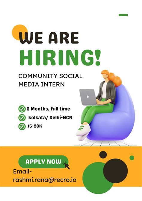 rashmi rana on linkedin hiring socialmediaintern communityintern