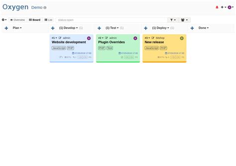 Github Kenlogoxygen Theme For Kanboard