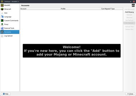 add microsoft is greyed out · issue 4309 · multimc launcher · github