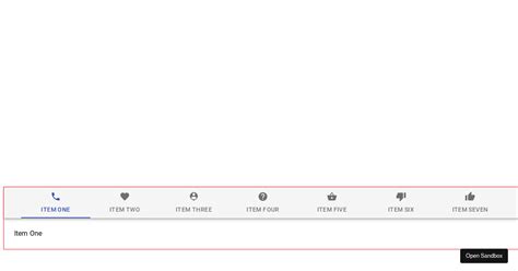 React Swipeable Tabs Examples Codesandbox