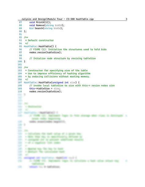 SOLUTION Module Four CS Hashtable Cpp File Studypool