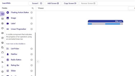 Progress Bars In Kodular Creator Explained By Learn Web