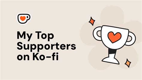 SirDusterBuster's Top Ko-fi Supporters! - Ko-fi ️ Where creators get ...