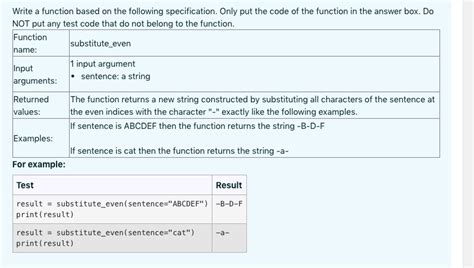 Solved Write A Function Based On The Following Chegg