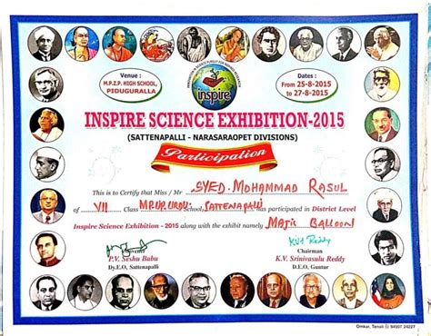 Inspire Majic Innovation Inspire Mohammad Rasool Syed