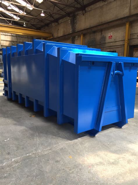 Tapered Compactor Bin 2 Skip Units