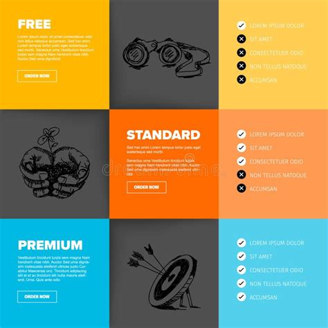 Comparison Table Graphs For Product Compare Choosing And Comparison