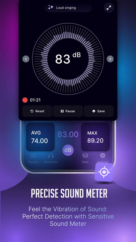 decibel sonic db sound meter per iphone download