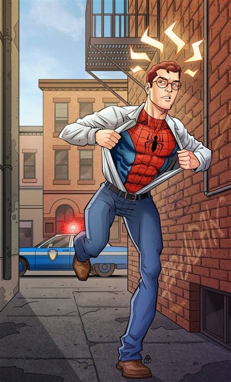 Detective Spiderman Patrick Brown Spiderman Spiderman Scientist The