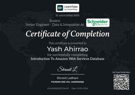Yash Ahirrao On Linkedin Aws Database Careerninjas