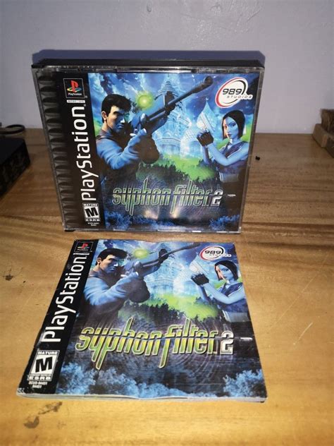 Siphon Filter 2 Ps1 Game Used On Carousell