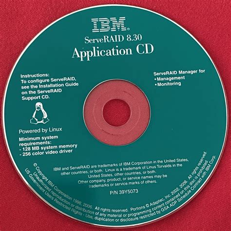 IBM ServeRAID Application CD IBM Free Download Borrow And Streaming Internet Archive