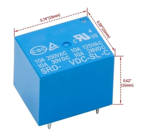 Rele Relay 5v Dc Simple Inversor 10a 220v Arduino En Venta En Escobar