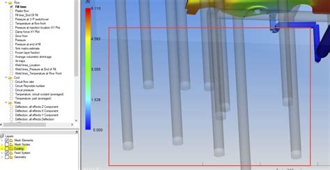 Elements Do Not Disappear When Layer Deselected In Moldflow Communicator