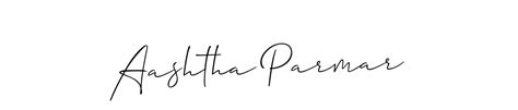 99 Aashtha Parmar Name Signature Style Ideas Great Digital Signature