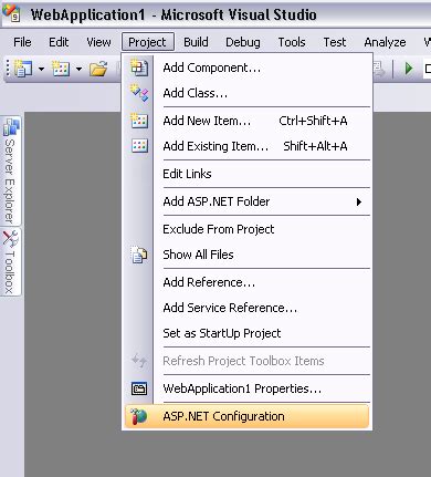 Using SQL Membership With ASP NET Application CodeProject