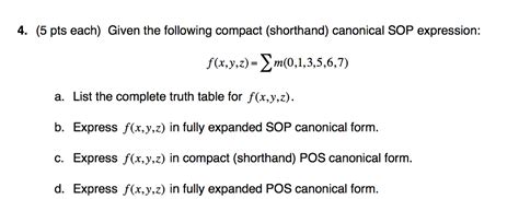 Solved 1 10 Pts Each Use The Boolean Postulates And