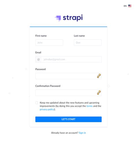 Setup Strapi Michael Bykovski Lectures