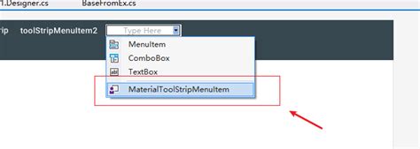 MaterialToolStripMenuItem Can T Add Item To DropDownItems Issue Bubuntoid MaterialSkin