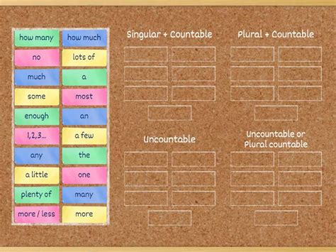 Quantifiers Group Sort