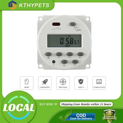 CN A Incubator Timer Switch V A Digital LCD Power Programmable Timer Relay Switch Lazada PH