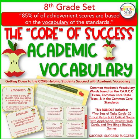 8th Grade Vocabulary Words