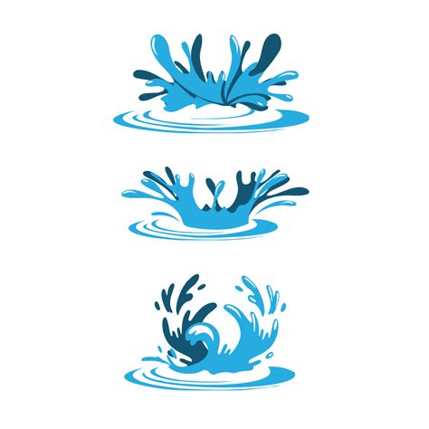 Free Water Splash Vector Template To Edit Online