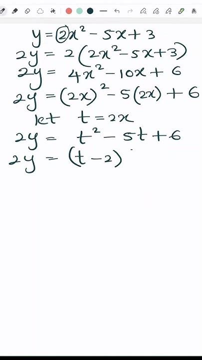 Cool Way To Factorize Any Trinomial Maths Education Shorts Youtube