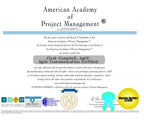 agile communications certification project management agcc cipm