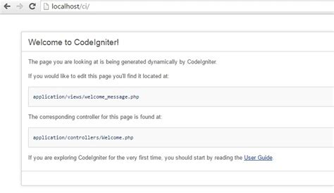 Cara Instal Framework Codeigniter Ci Di Xampp Belajar Ngode