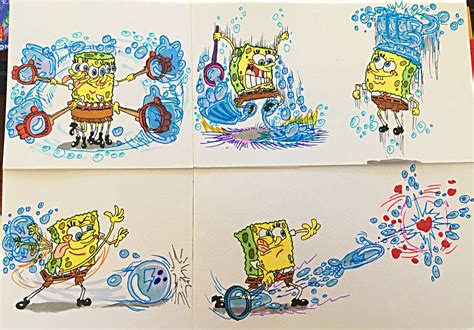 Spongebob Bfbb Spongebobs Moves By Wilduda On Deviantart