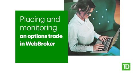 Placing And Monitoring An Options Trade In Webbroker Youtube