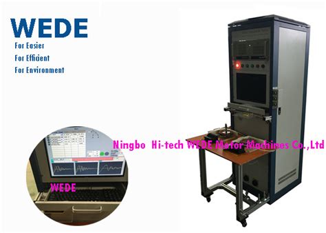 2 Stations Clamp Fixture Stator Testing Machine Stator Testing